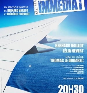 Bernard Vaillot et Lélia Nevert dans Embarquement immédiat - Vol TS 236 ...