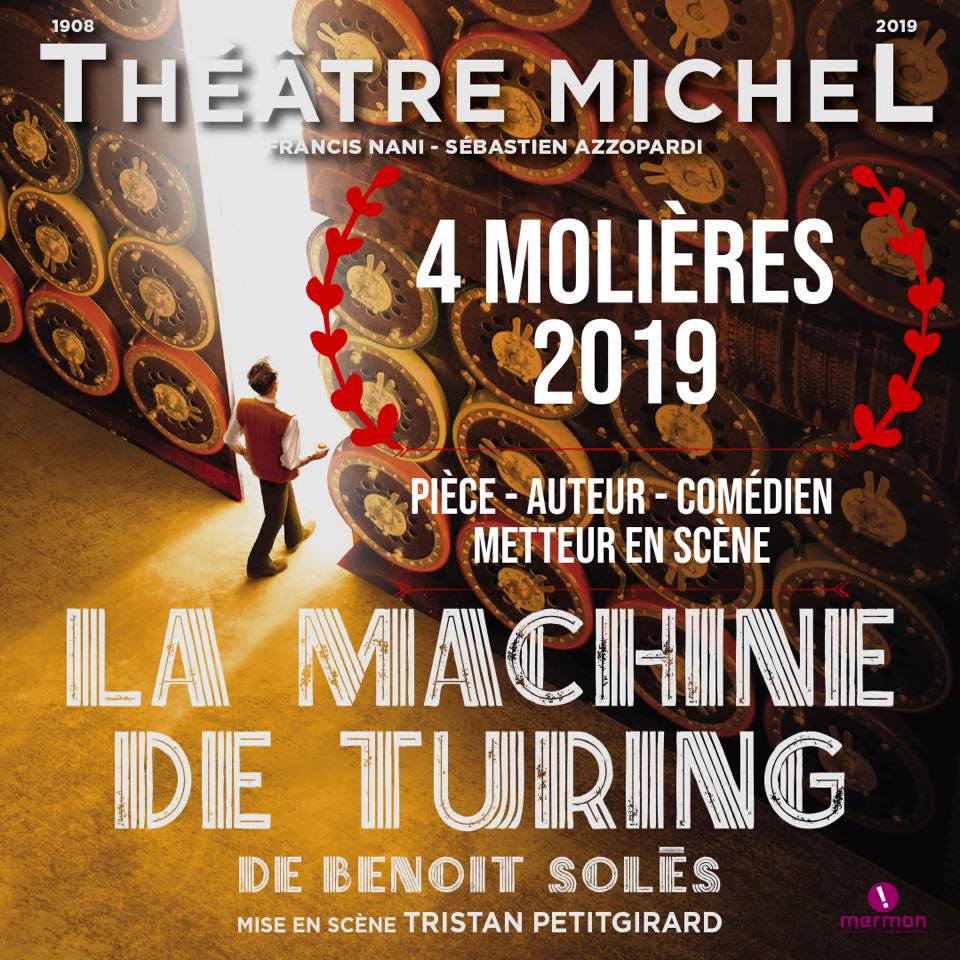 La Machine de Turing prolonge jusqu'en janvier 2020 au Théâtre Michel ...